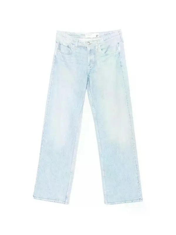 Rag & Bone Miramar Cotton Jeans - Blue