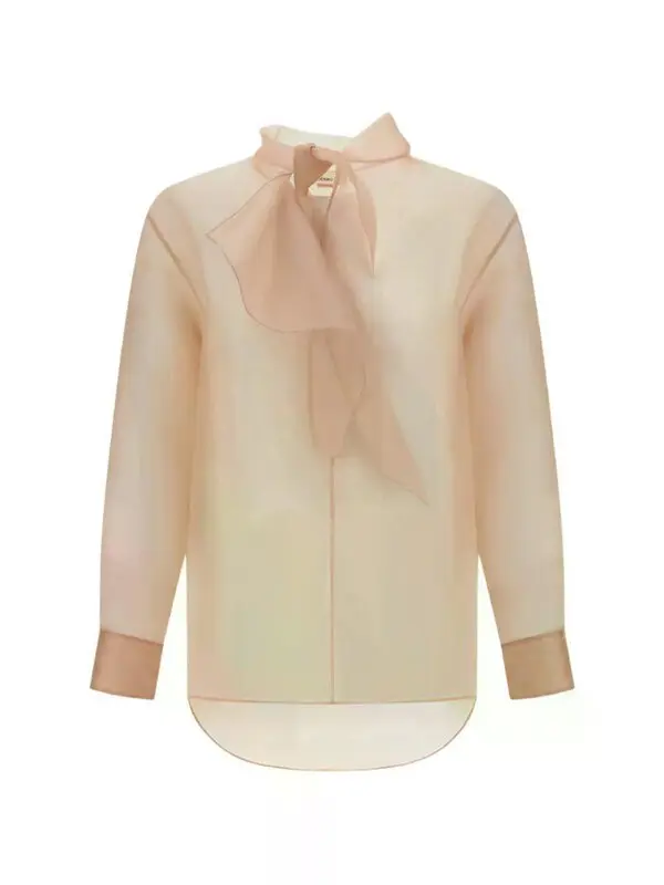 Herno Pussy-bow Collar Blouse