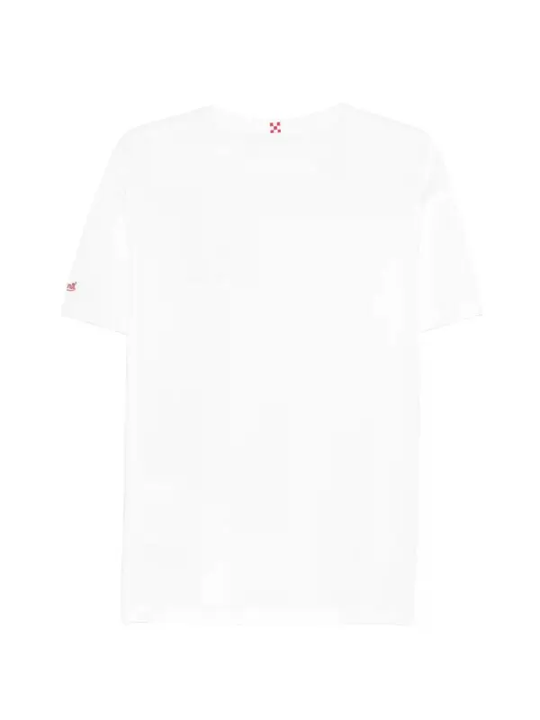 MC2 SAINT BARTH X Peanuts Portofino Print-detail T-shirt - White