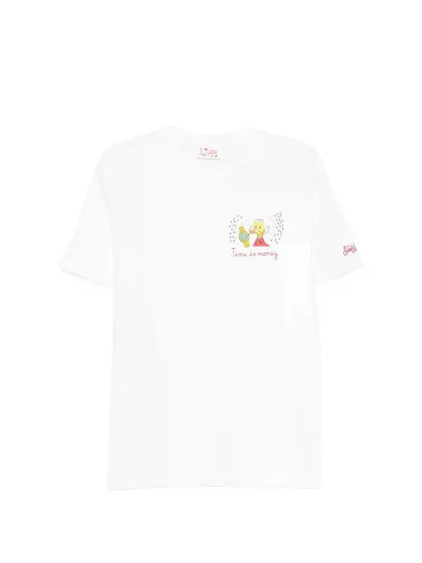 MC2 SAINT BARTH X Disney Portofino Print-detail T-shirt - White