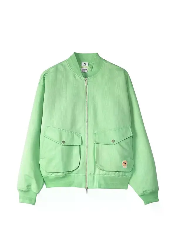 PUMA Palomo Spain Zip-up Bomber Jacket - Green