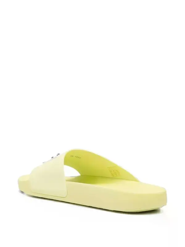 Givenchy Logo Patch Slide Sandals