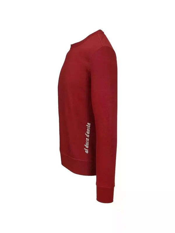 AL DUCA D’AOSTA 1902 Slogan Print Sweatshirt
