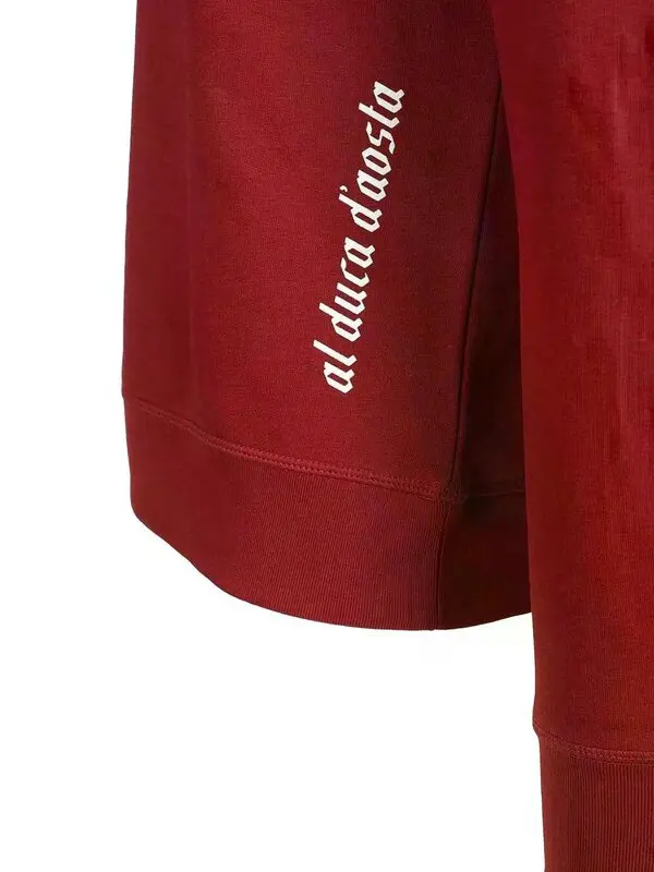 AL DUCA D’AOSTA 1902 Slogan Print Sweatshirt