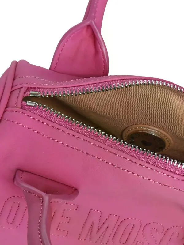 Moschino Logo-embossed Tote Bag