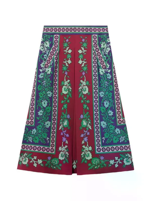La DoubleJ Santa Monica Maxi Skirt - Red