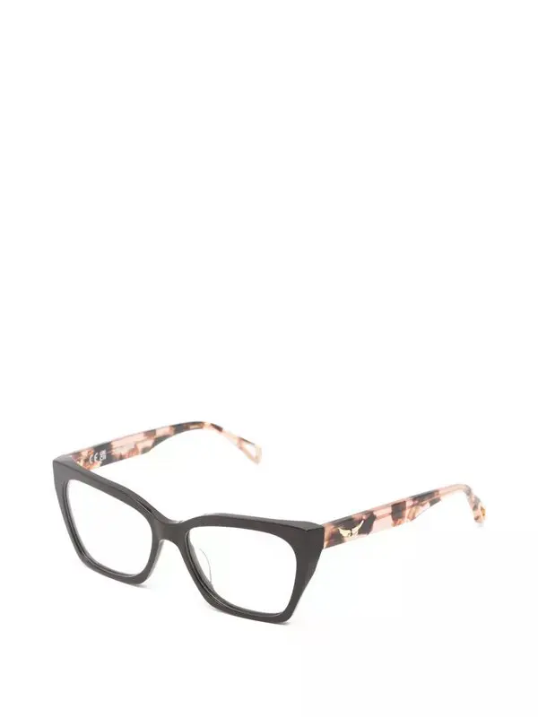 Zadig&Voltaire Tortoiseshell Effect Cat-eye Glasses