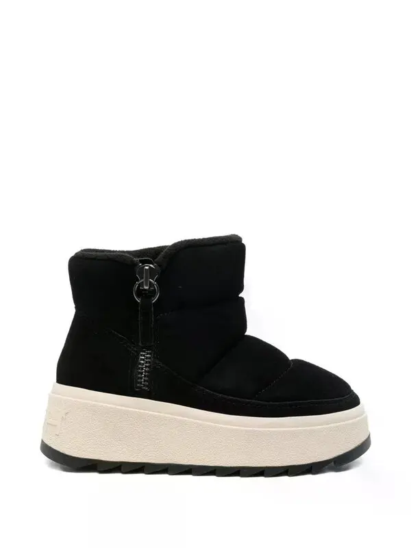 Ash Quilted Platform Boots