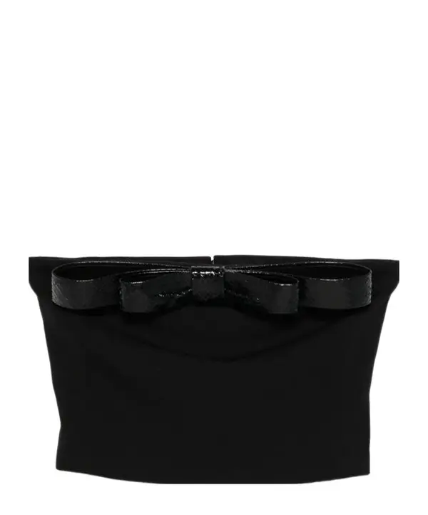 TOM FORD Wool-twill Bow Top