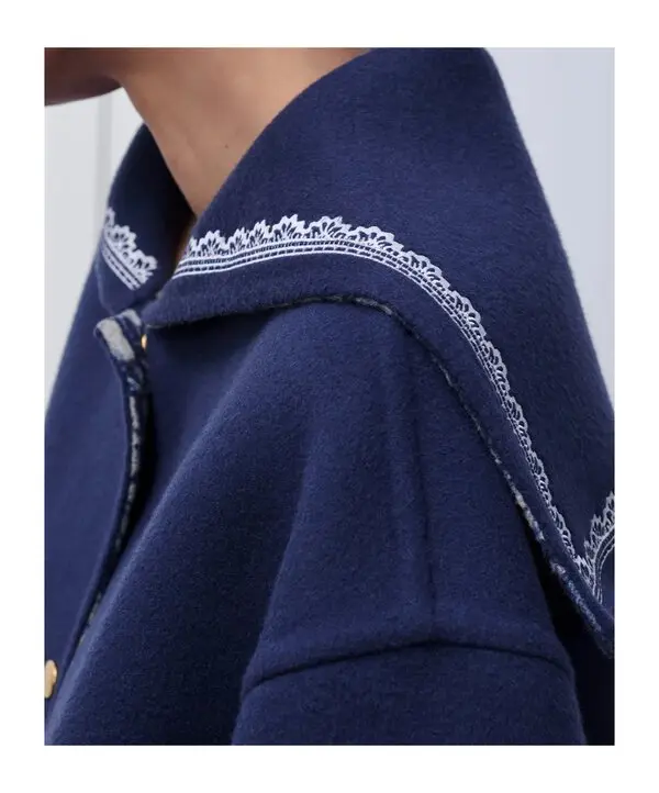 Dior Médaillon Zipped Jacket With Sailor Collar
