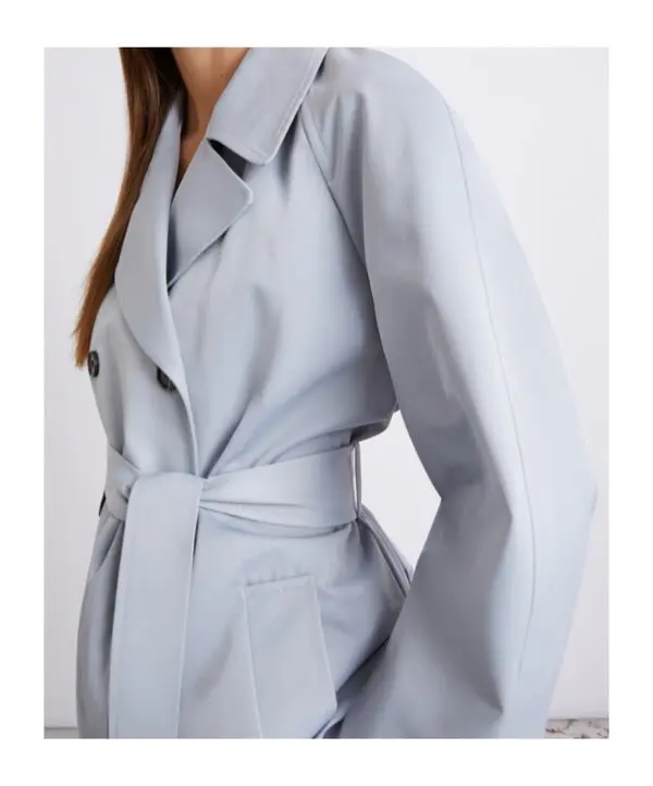 Marella Technical Cotton Trench Coat
