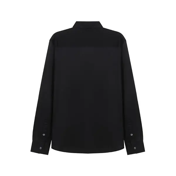 Emporio Armani Curved Hem Buttoned Shirt