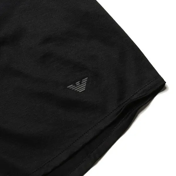 Emporio Armani Curved Hem Buttoned Shirt