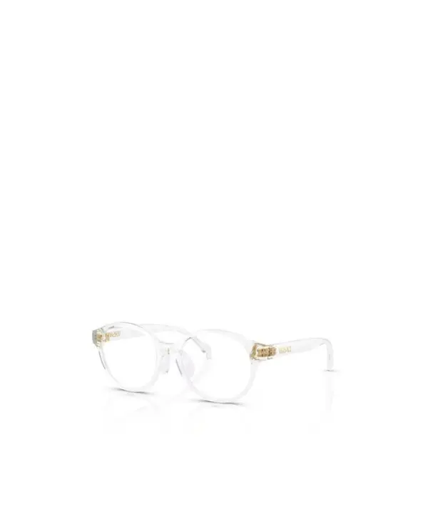 Versace Round Frame Eyeglasses - White