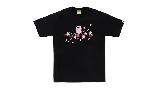 A BATHING APE Sakura Logo Tee Shirt