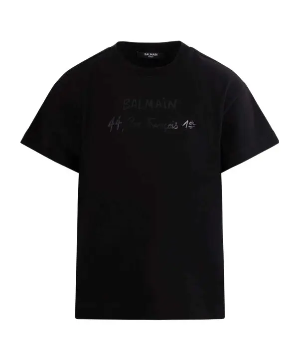 Balmain Logo Print T-shirt
