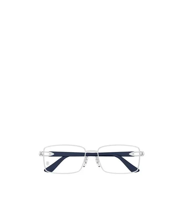 Cartier Rectangle Frame Eyeglasses - Blue