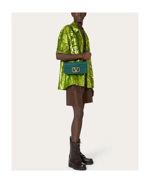 Valentino Garavani Sequin Embellished Button-up Shirt