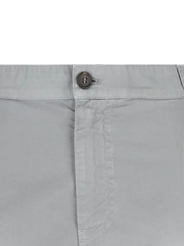 Miu Miu Garment-dyed Twill Pants - Gray