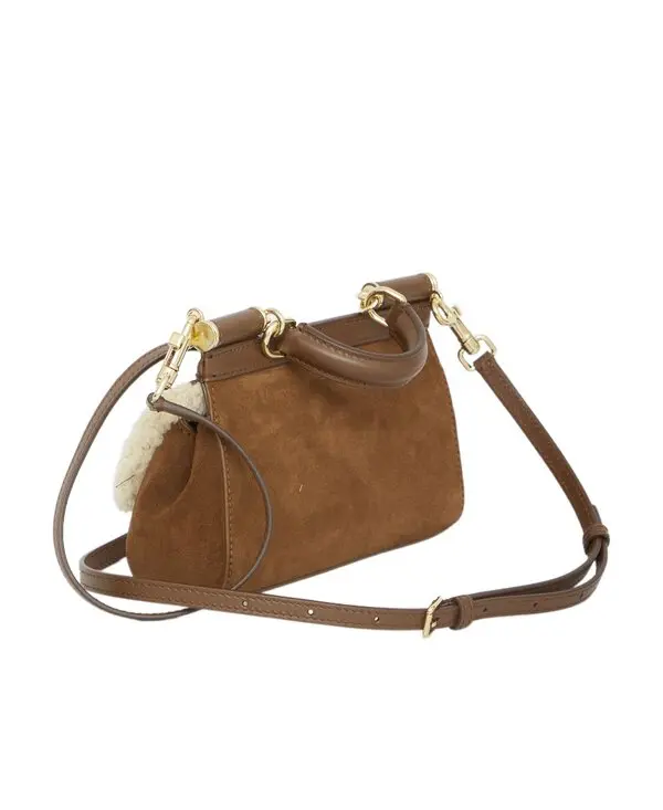 Dolce & Gabbana Sicily Small Tote Bag - Brown