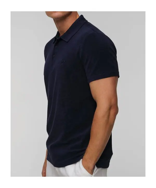 Vilebrequin Embroidered Turtle Piqué Polo Shirt - Blue