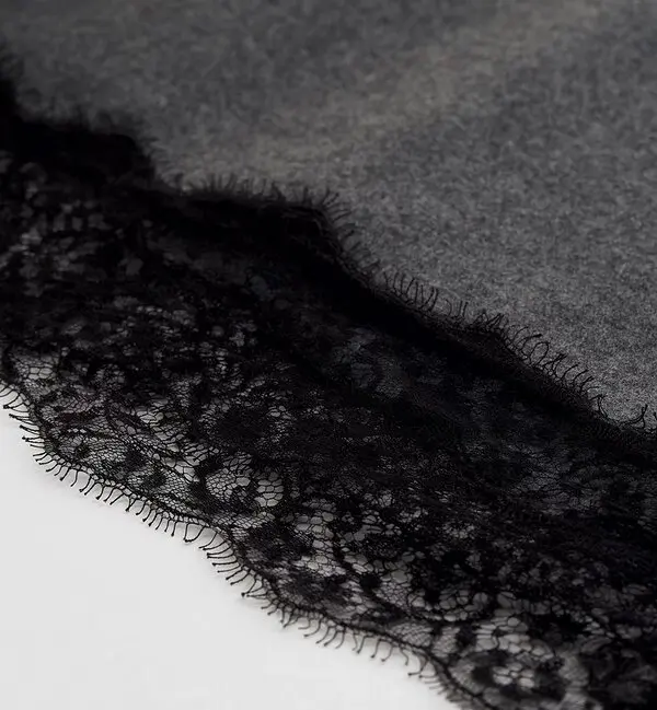 Dior Mid-length Straight Dress With Lace Details