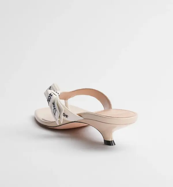 Dior Open-toe High-heeled Sandals With Logo Detail