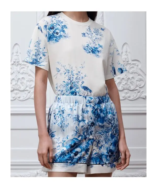 Dior Oversized Printed T-shirt