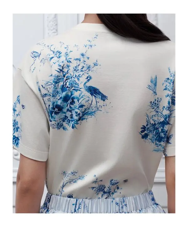 Dior Oversized Printed T-shirt
