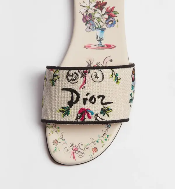 Dior Riviera Dway Slide Sandals