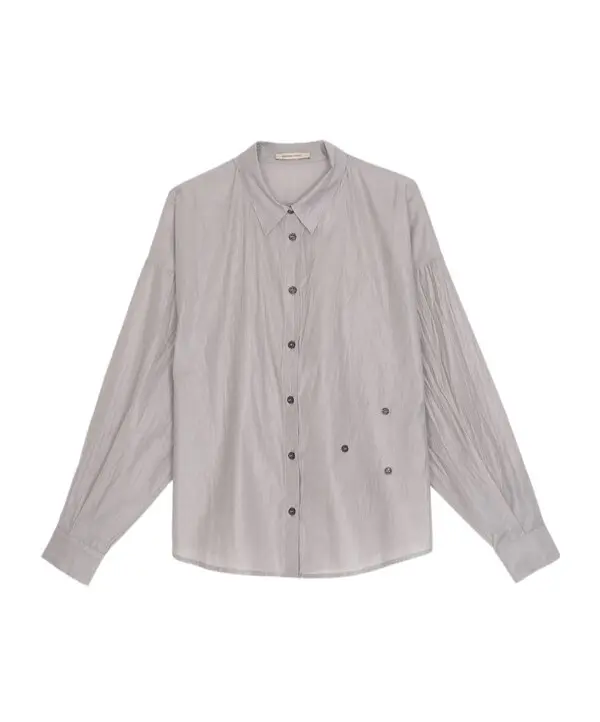 Paloma Wool Pleated-sleeve Button Detail Shirt