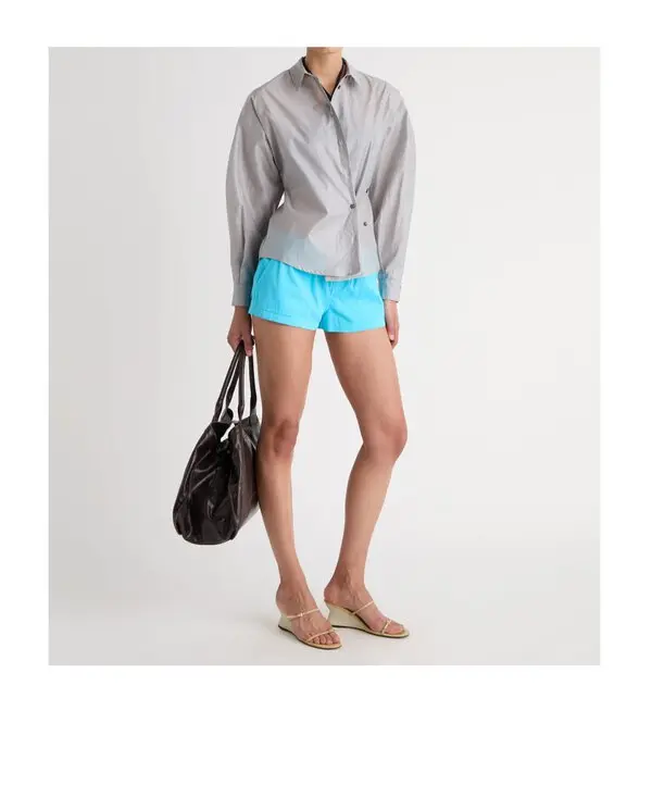 Paloma Wool Pleated-sleeve Button Detail Shirt