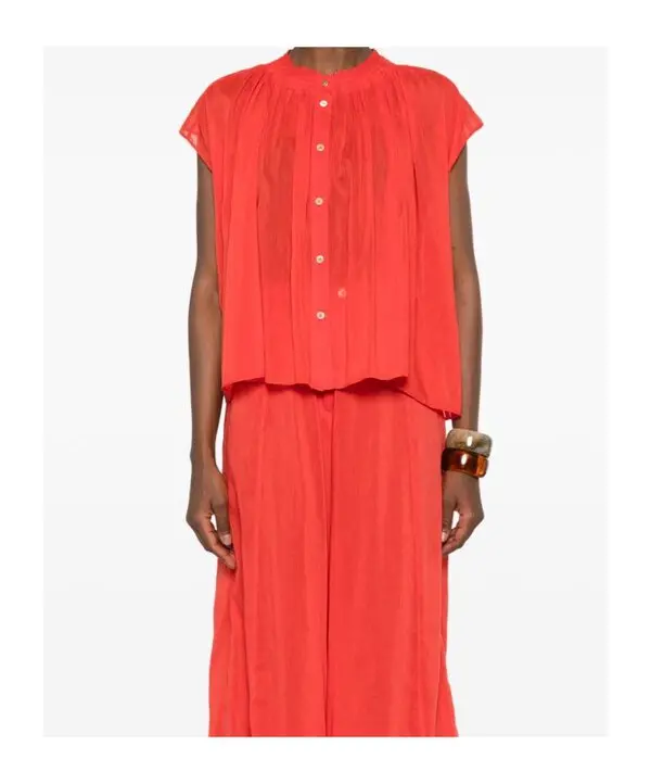 FORTE_FORTE Short Sleeve Button Shirt