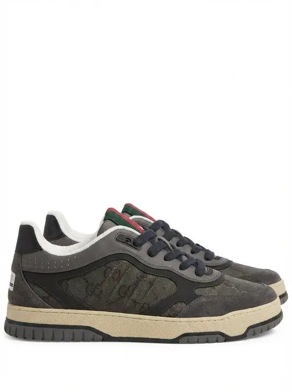 Gucci Re-web Low Top Sneakers - Grey