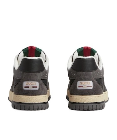 Gucci Low Top Sneakers With Interlocking G Detail - Grey