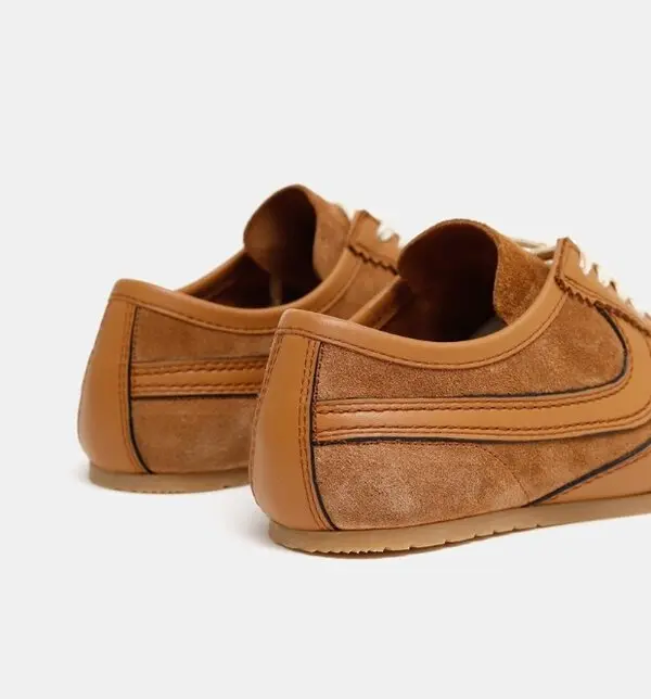 Dries Van Noten Suede Lace-up Sneakers - Brown