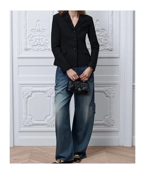 Dior Embroidered Bar Jacket
