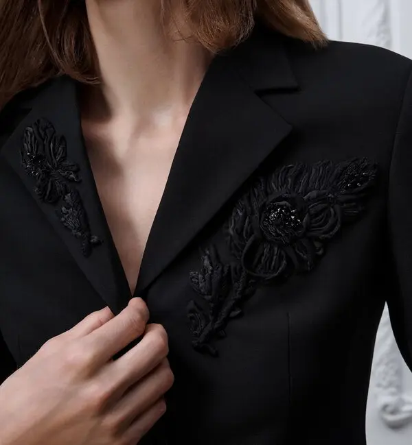 Dior Embroidered Bar Jacket