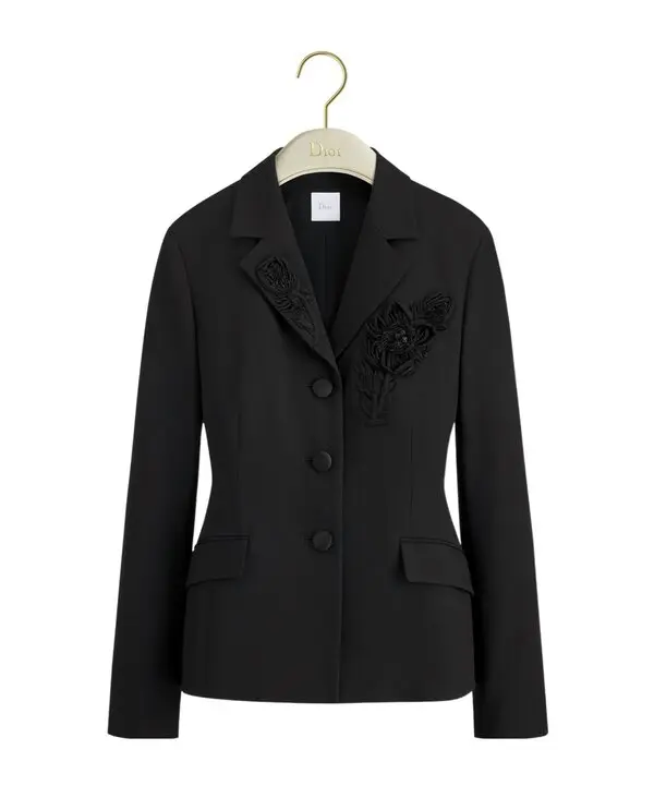 Dior Embroidered Bar Jacket