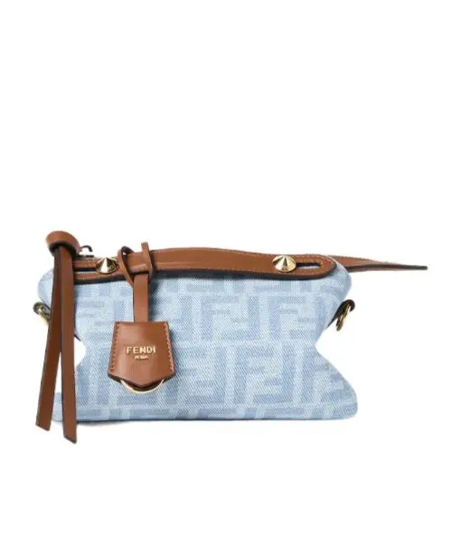 Fendi By The Way Soft Mini Tote Bag - Light Blue