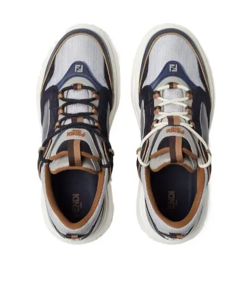 Fendi Force Low-top Trainers - White