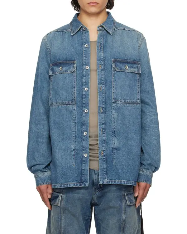 Rick Owens Hollywood Washed Outershirt