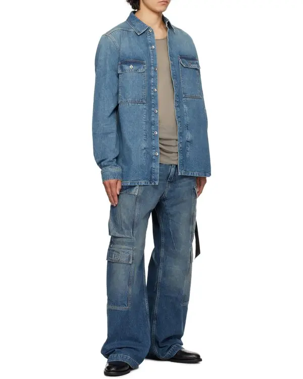Rick Owens Hollywood Washed Outershirt