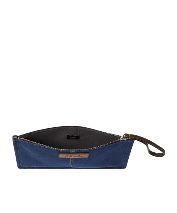 Fendi Medium Logo Patch Pouch