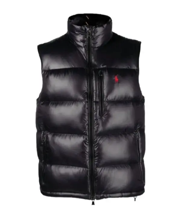 Polo Ralph Lauren Sleeveless Zip-up Gilet - Black