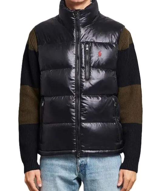 Polo Ralph Lauren Sleeveless Zip-up Gilet - Black