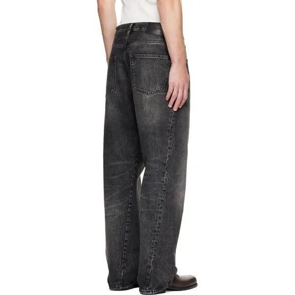 SUNFLOWER Wide Leg Jeans - Black