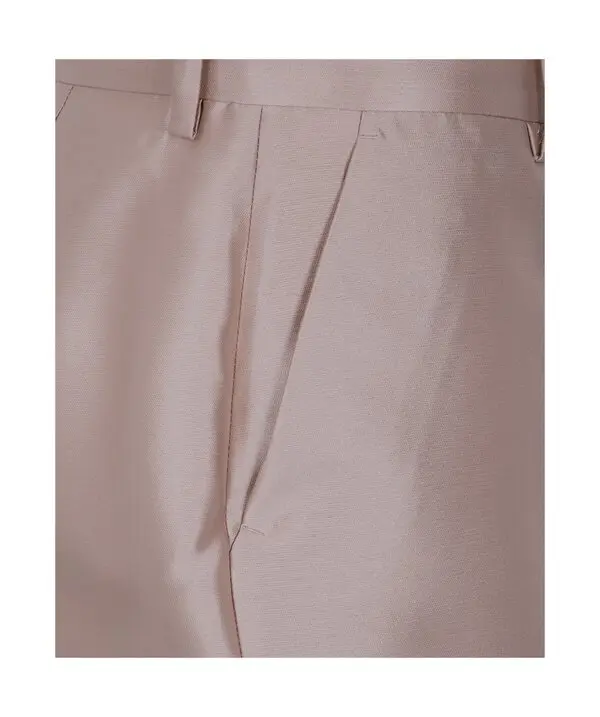 Alberta Ferretti Satin Tailored Trousers