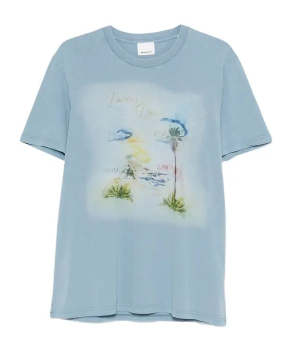 Isabel Marant Étoile Honore Graphic-print T-shirt