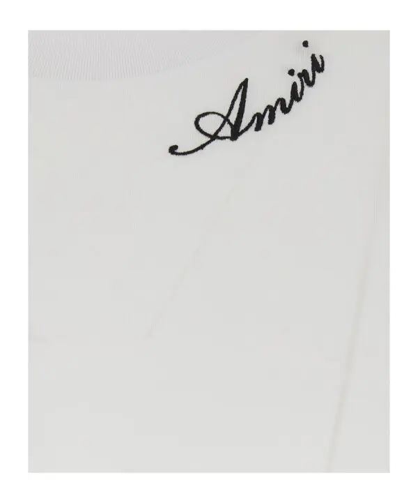 Amiri Logo Crewneck T-shirt